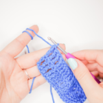 Learn How to Crochet the Second Row: A Beginner's Tutorial on Single ...